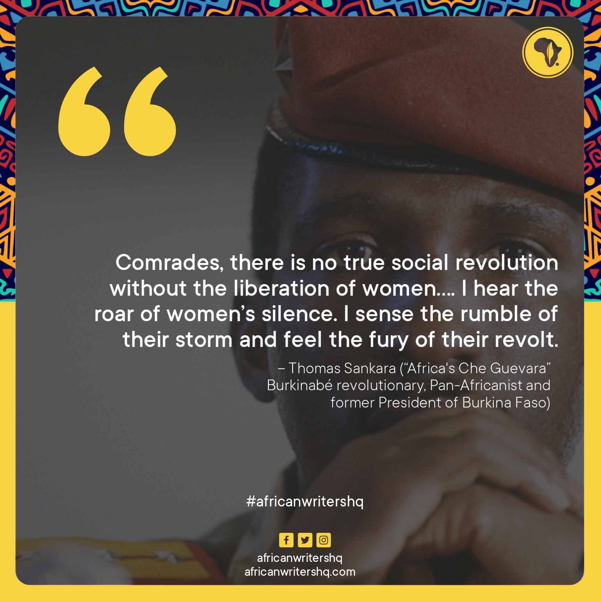 17 Qoutes By Thomas Sankara, African Revolutionary Hero | Vocal Africa